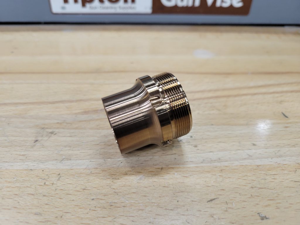 Stainless Griffin Long & XL 1.375-24 Bravo Adapter