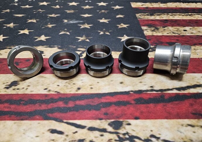 Titanium Griffin 1.375-24 Bravo (HUB) Adapters