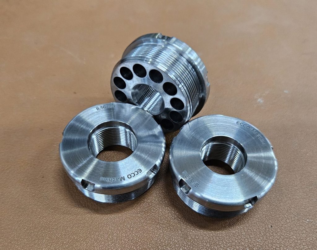 Titanium 1.375-24 Bravo (HUB) Direct Thread Mounts
